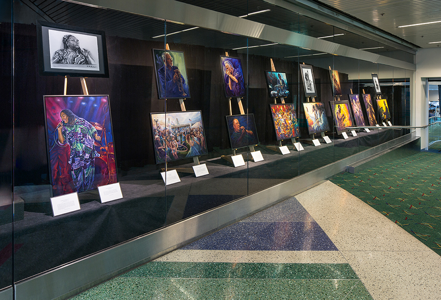 PDX Art - Portland International Airport - Diane Russell Art - Fine Art ...